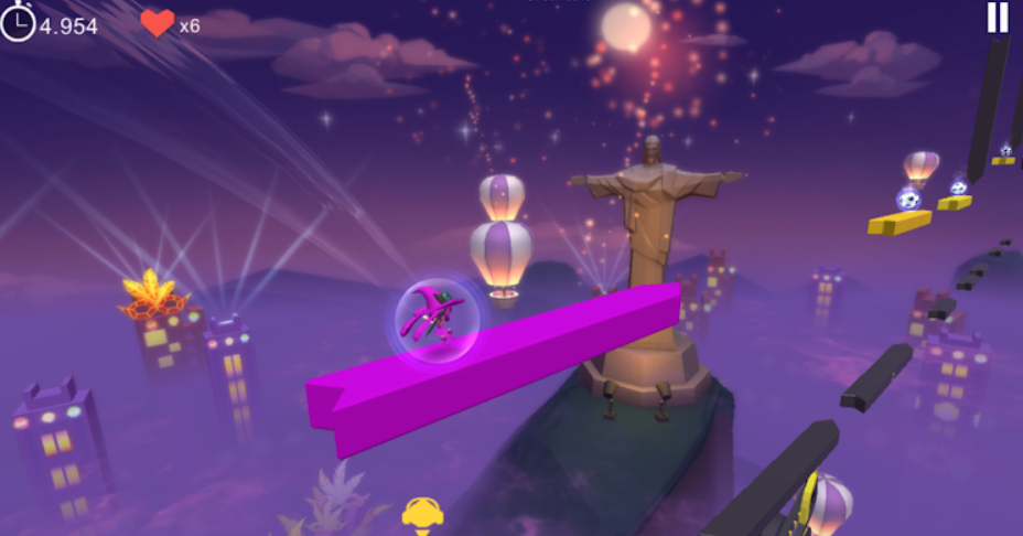 Android skákačka Super Runner ke stažení na mobil