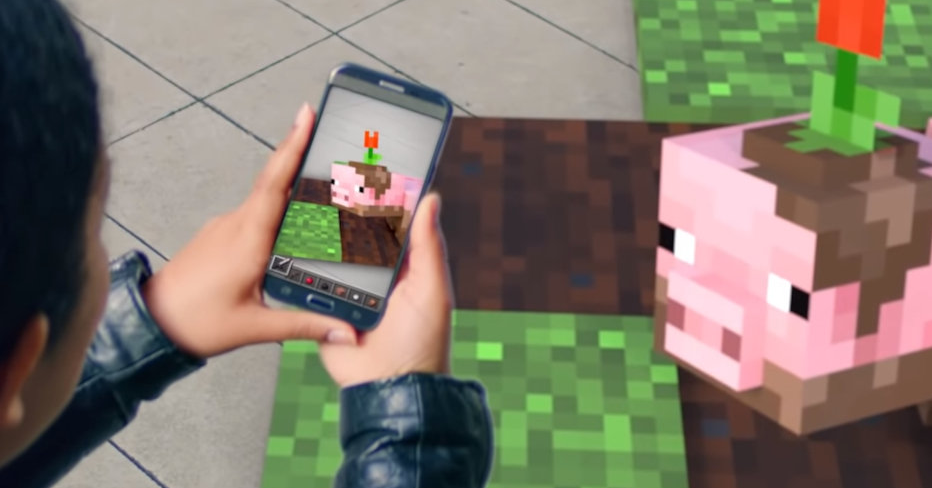 Microsoft dorazí s hrou Minecraft AR