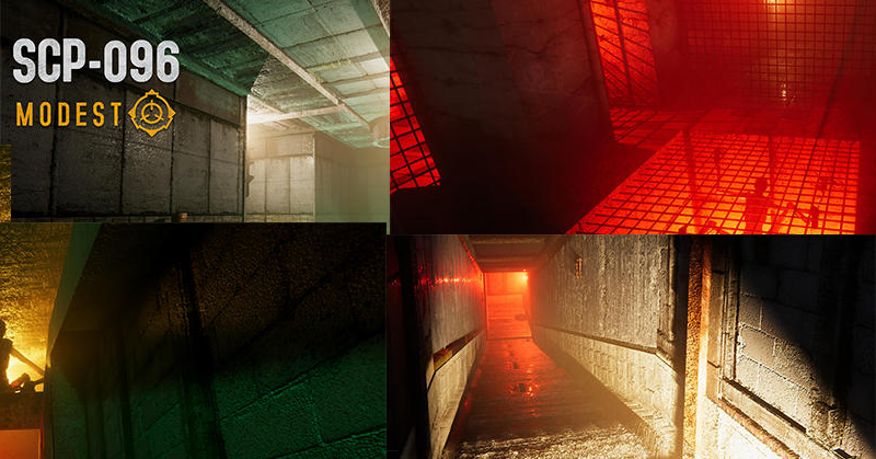 Android hororová hra SCP 096 Modest ke stažení zdarma