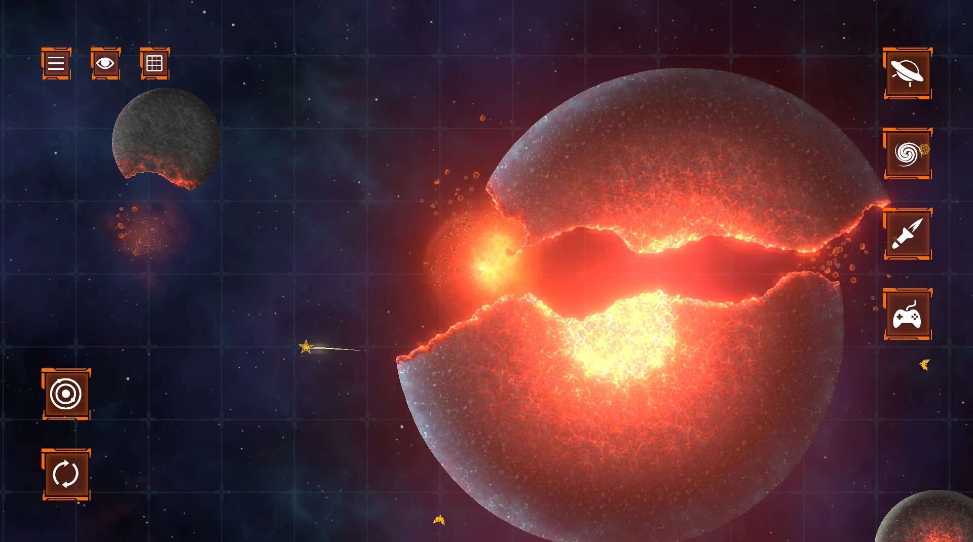 Hra Solar Smash 2D