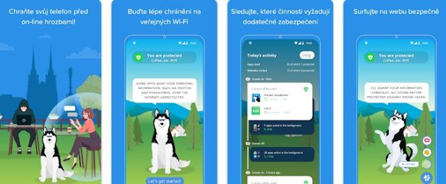 Aplikace Phone Guardian VPN