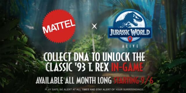 Jurassic World Alive spolupracuje s Mattel a přináší do mobilní hry ...