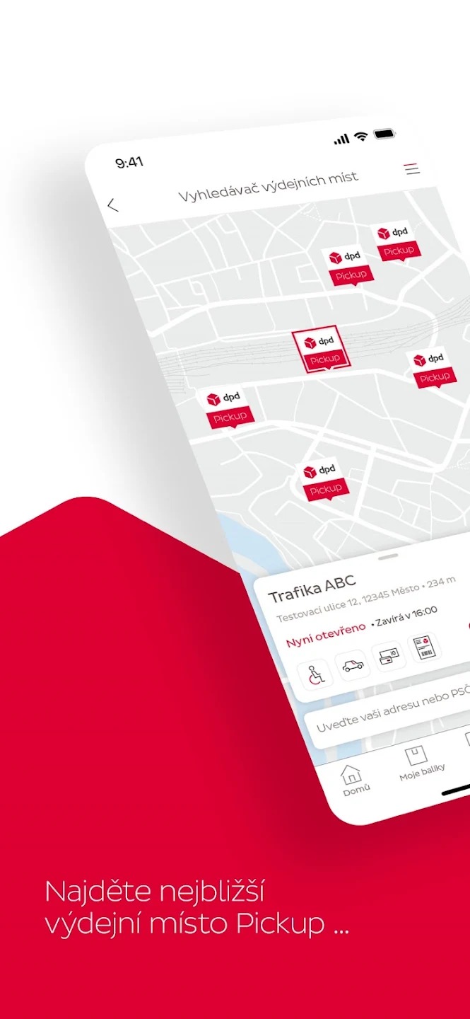 Aplikace myDPD