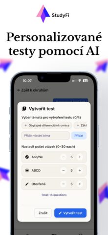 Uč se 2× rychleji s umělou inteligencí díky StudyFi
