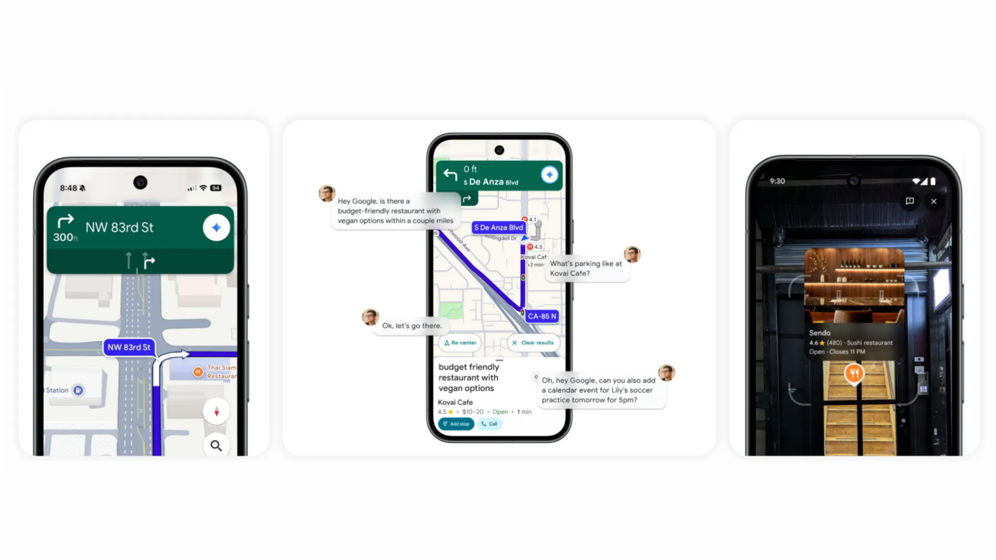Jak Google Maps dostávají super sílu od Gemini – co nově umí